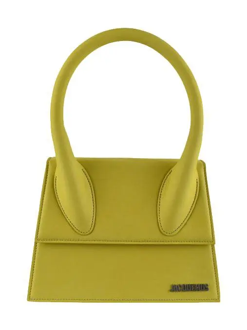 Jacquemus Le Grand Chiquito Top Handle Bag - Yellow