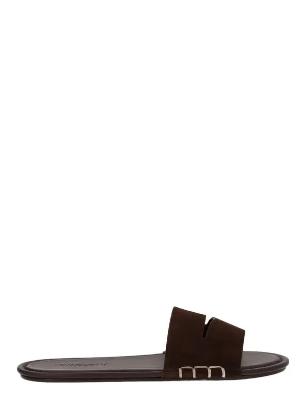 JW Anderson Suede Leather Sandals - Brown
