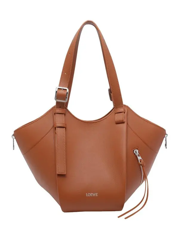 Loewe Hammock Flip Shoulder Bag - Brown