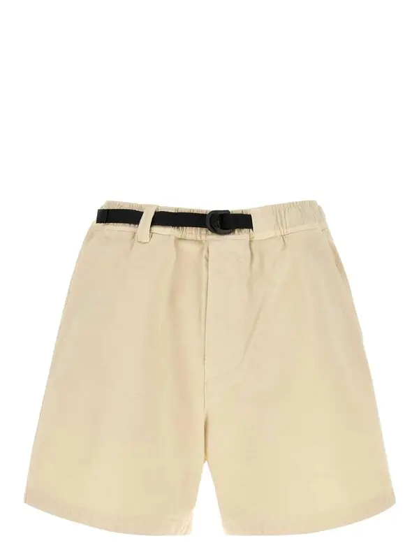 Stone Island Cotton Bermuda Shorts - White