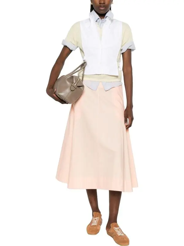 Miu Miu Checked Cotton Shirt - Multicolor
