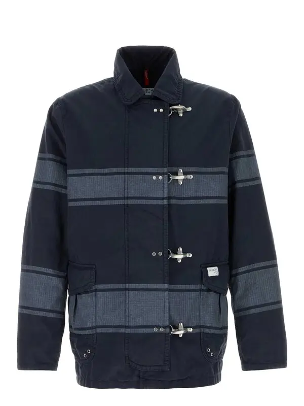 FAY Two-tone Cotton Jacket - Multicolor