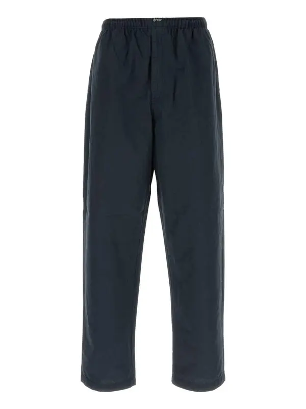 Prada Sand Cotton Bermuda Shorts - Blue