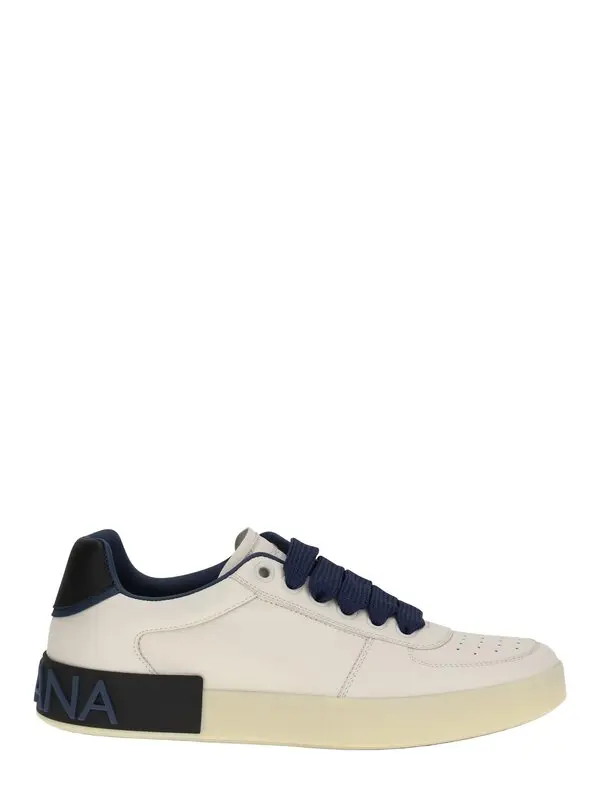 Dolce & Gabbana Portofino Leather Sneakers - Multicolor