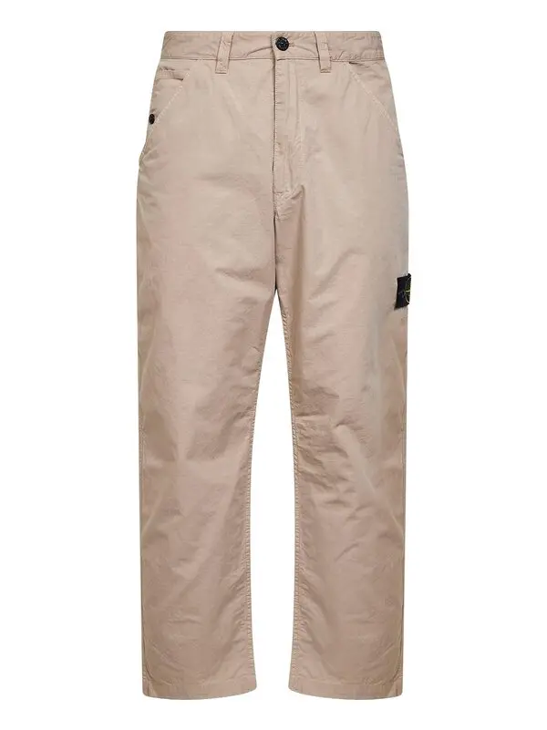 Stone Island Desert Ripstop Straight-leg Trousers - Multicolor