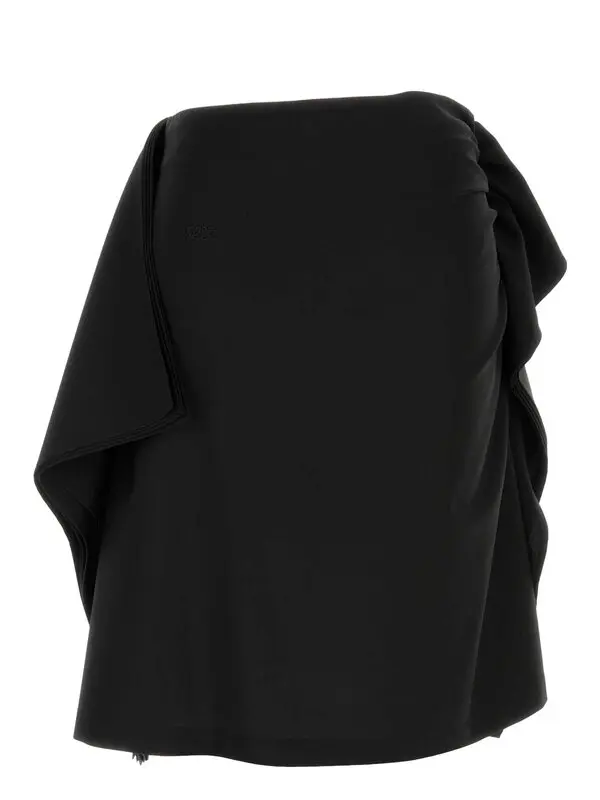 Loewe Wool Skirt - Black