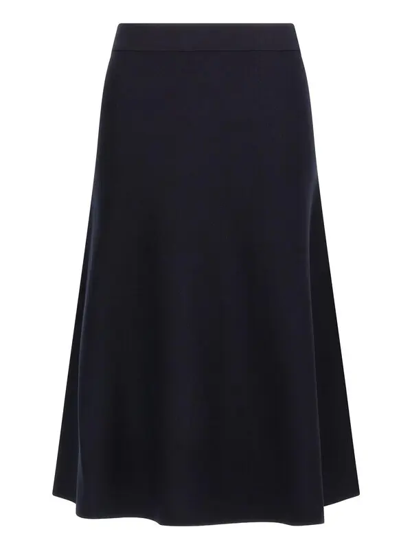 Max Mara Giusy Midi Skirt - Blue