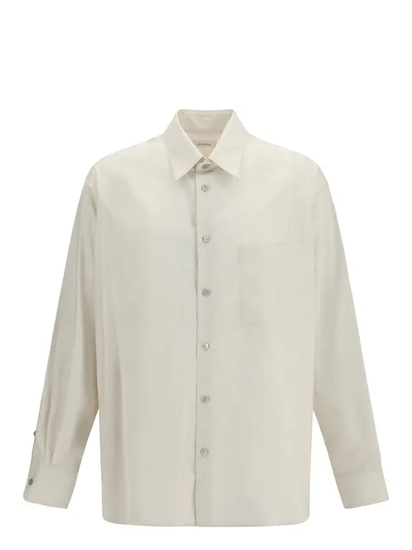 LEMAIRE Shirt With Chest Pocket - Multicolor