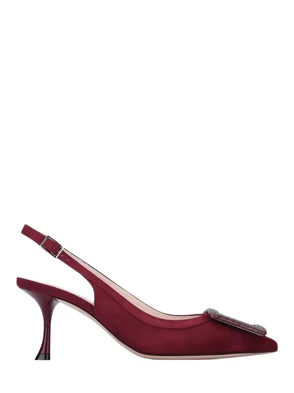 ROGER VIVIER Viv In The City Sling Heels - Multicolor