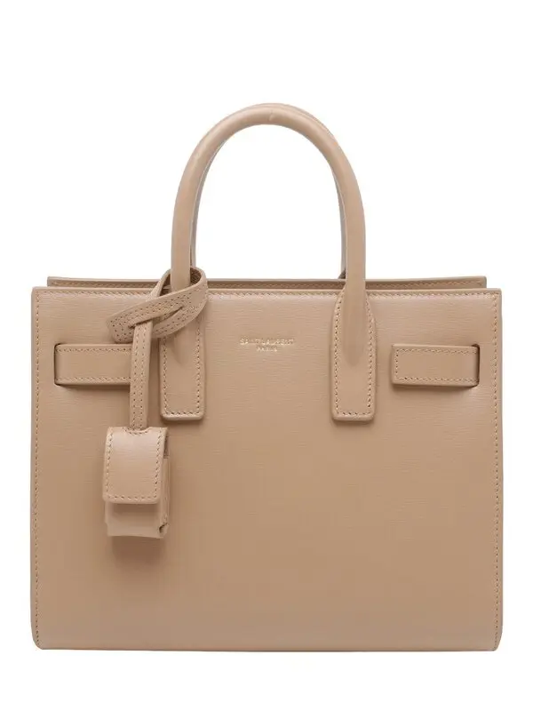 Saint Laurent Sac De Jour Handbag - Cream
