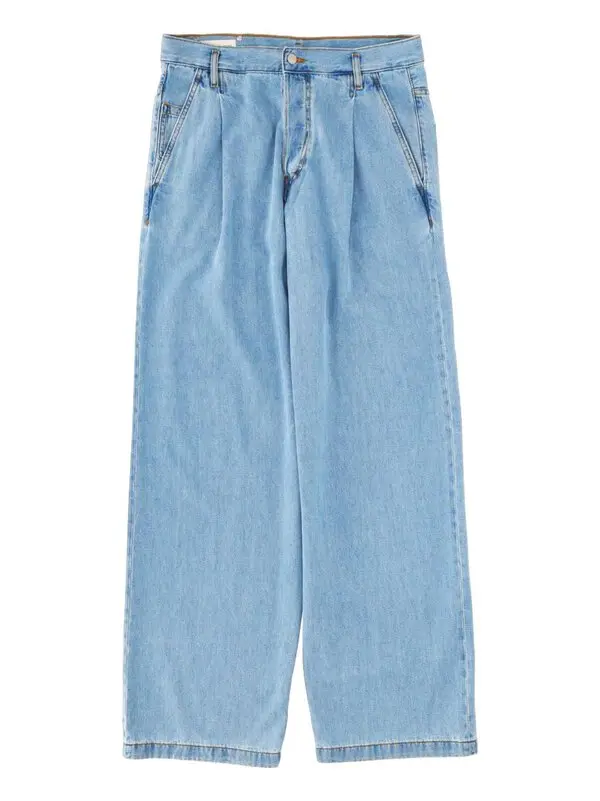 Dries Van Noten Penning Jeans - Blue
