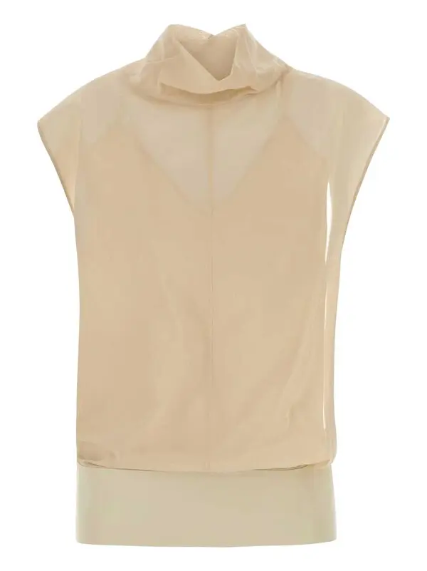 Sportmax Skin Cotton Grado Top - Pink