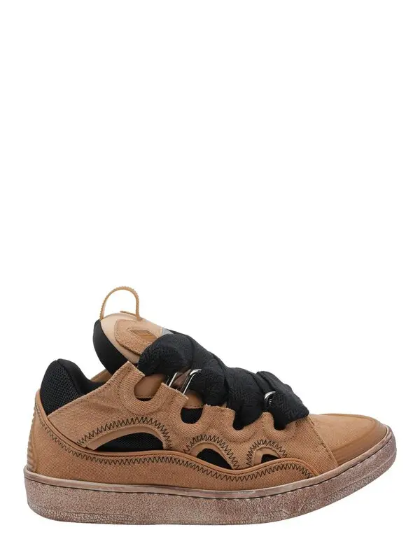LANVIN Curb Sneakers - Brown