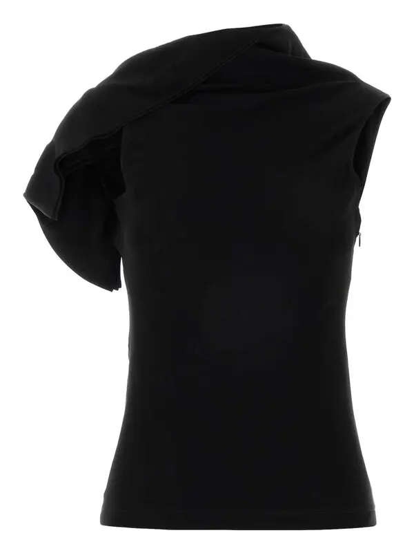 Loewe Stretch Cady Top - Black