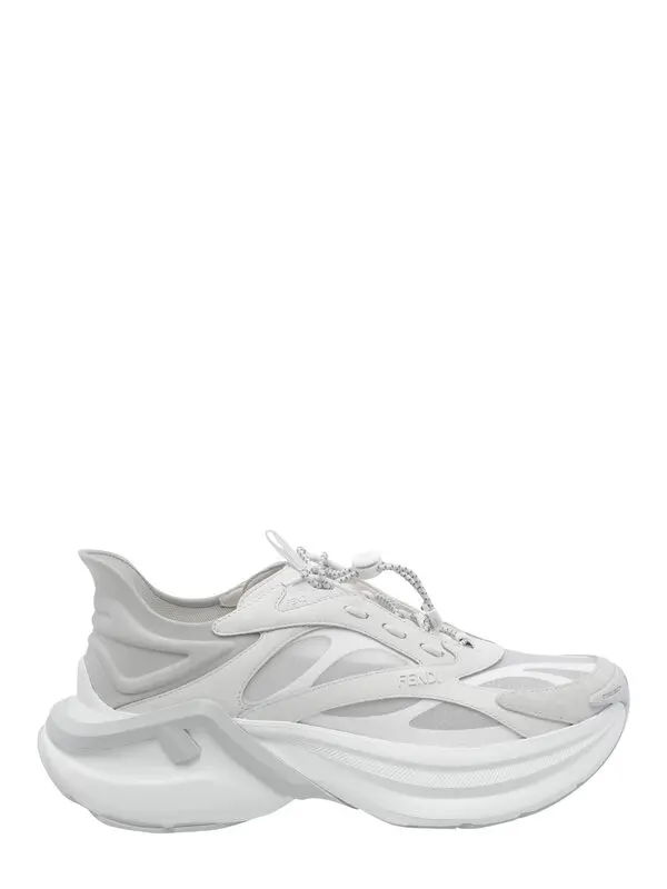 Fendi F-light Sneakers - White
