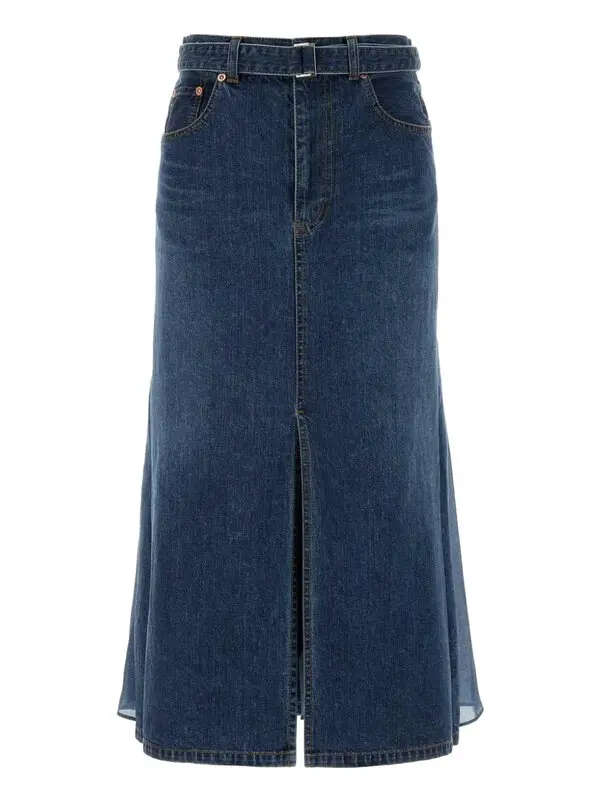 Sacai Denim Skirt - Blue