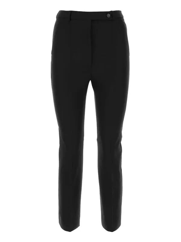 Sportmax Wool Navetta Trousers - Black