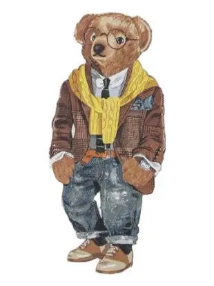 Polo Ralph Lauren Polo Bear T-shirt Custom Slim-fit - White