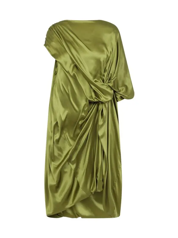 Dries Van Noten Dalant Silk Mini Dress - Multicolor