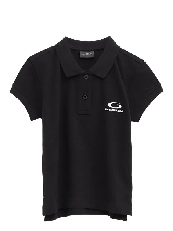 Balenciaga Cotton Polo Shirt - Multicolor