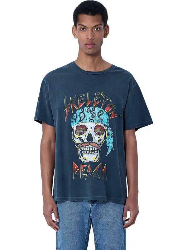 GALLERY DEPT. Graphic Skull T-shirt - Gray