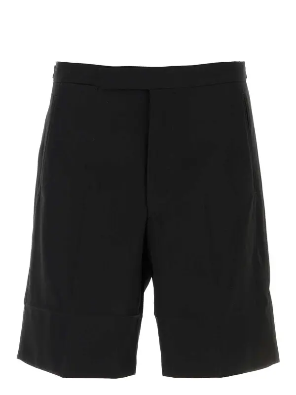 Prada Cotton Bermuda Shorts - Black