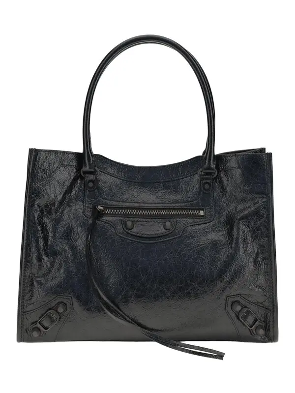 Balenciaga Small Le City Tote Bag - Black
