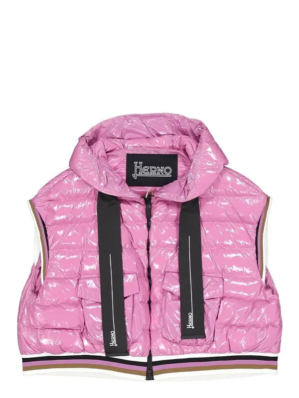 Herno Down Vest Jacket - Pink