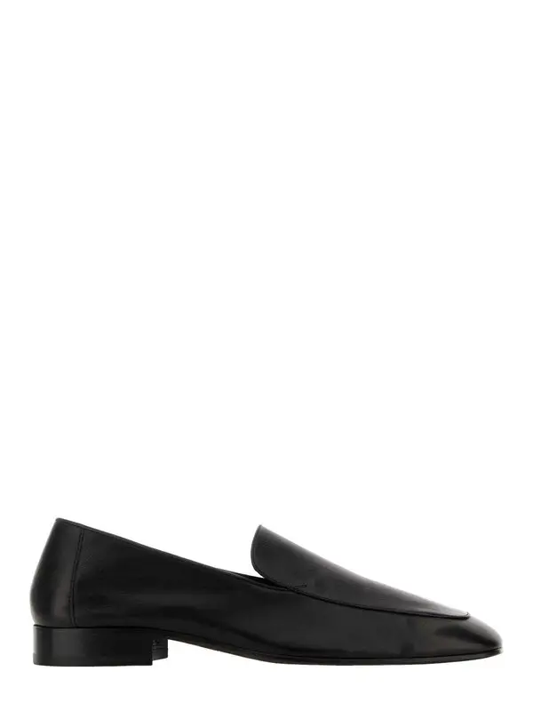 Dries Van Noten Dark Leather Loafers - Brown