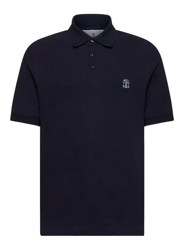 Brunello Cucinelli Cotton Piqué Polo Shirt - Multicolor