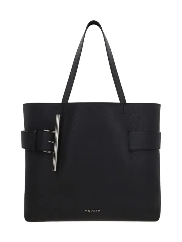 Alexander McQueen T-bar Leather Tote Bag - Multicolor