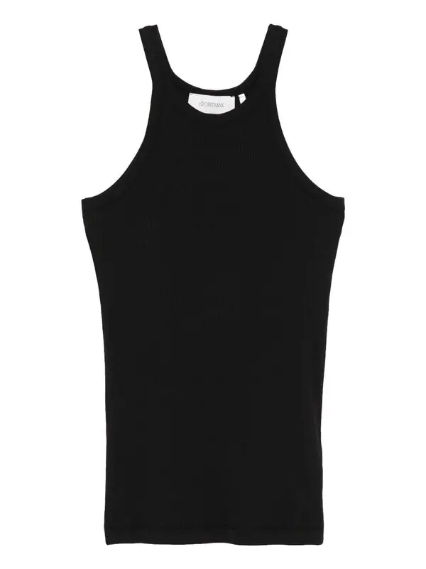 Sportmax Ribbed Cotton Tank Top - Multicolor