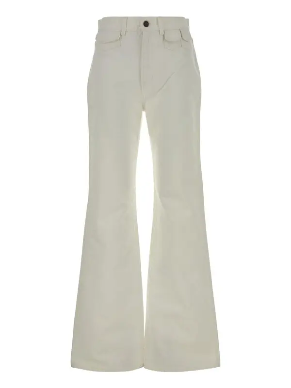 Chloé High-rise Flare Jeans In Denim - Multicolor