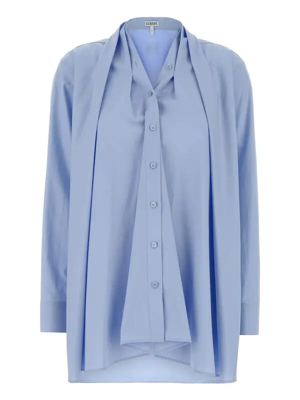 Loewe Light Poplin Shirt - Blue