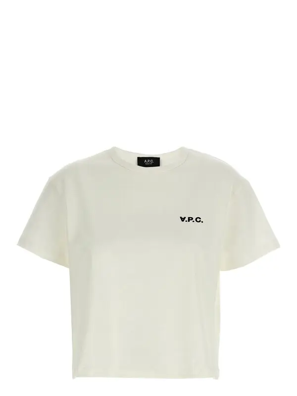 A.p.c. Boxy Petit Vpc Cotton T-shirt - White