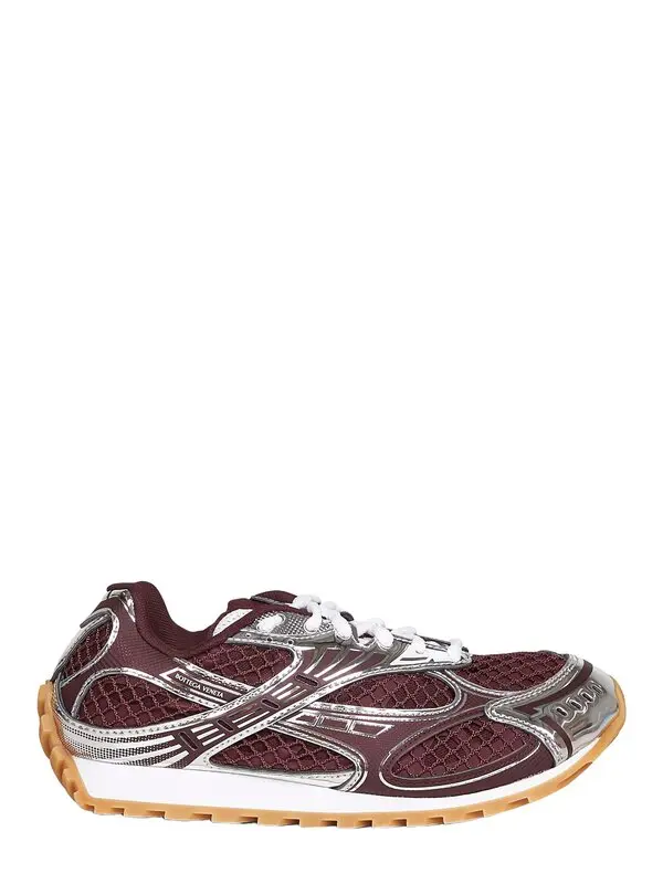 Bottega Veneta Technical Fabric And Mesh Orbit Running Sneakers - Multicolor