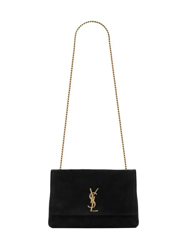 Saint Laurent Kate Suede Leather Medium Shoulder Bag - Multicolor