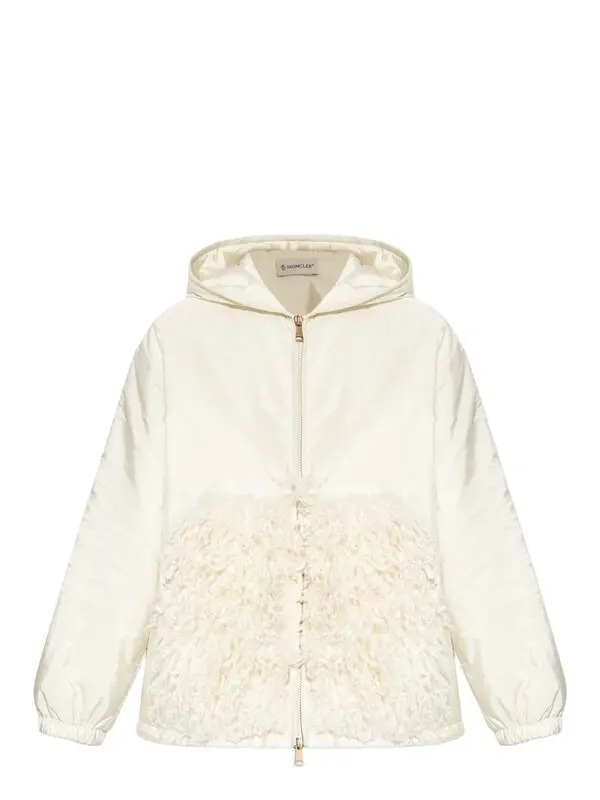 Moncler Padded Blouson Jacket With Curly Texture - Multicolor