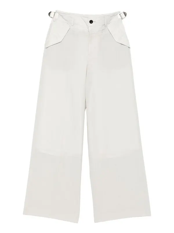 Sacai Beige Nylon Trousers - Multicolor
