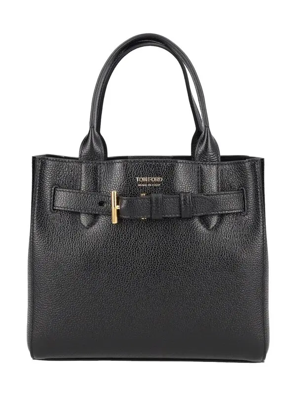 TOM FORD Audrey Small Leather Bag - Black