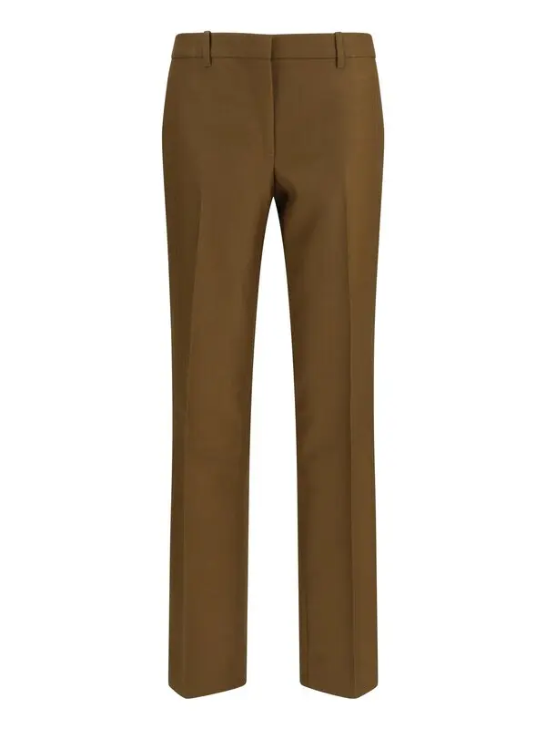 Burberry Tailored Wool Mohair Pants - Brown