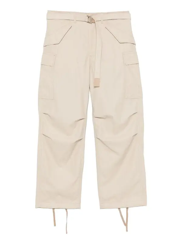 Sacai Cotton Cargo Trousers - Multicolor