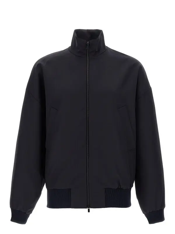 Fear Of God Virgin Wool Track Jacket - Blue