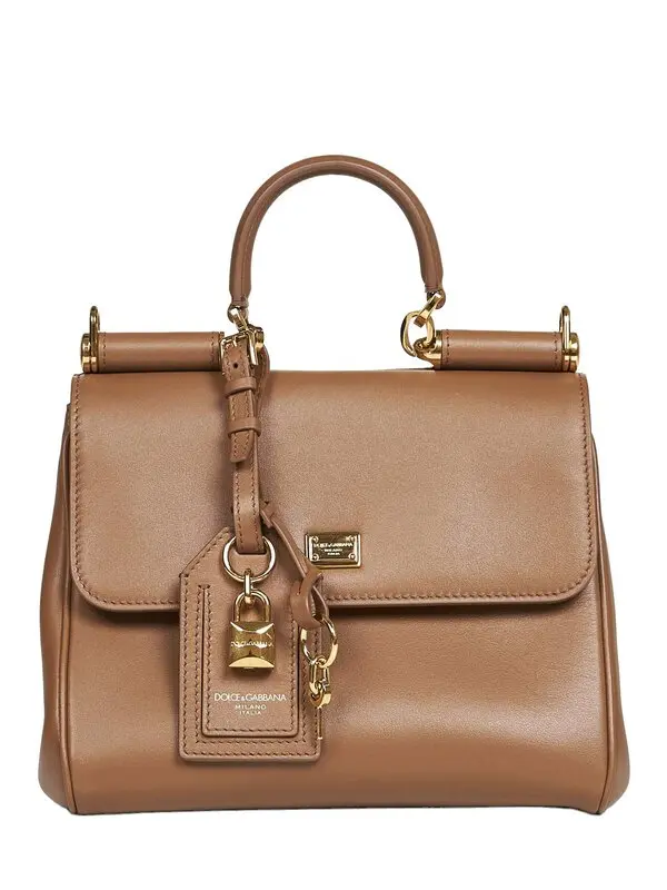 Dolce & Gabbana Caramel My Sicily Small Handbag - Multicolor