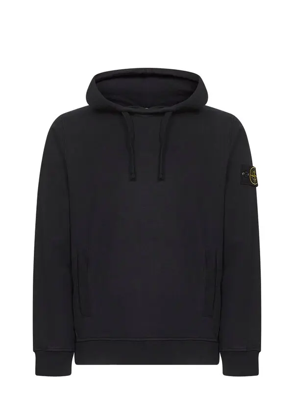 Stone Island Brushed Organic Cotton Hoodie - Multicolor