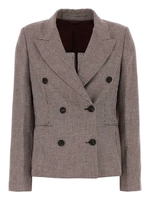 Brunello Cucinelli Embroidered Jersey Blazer - Multicolor