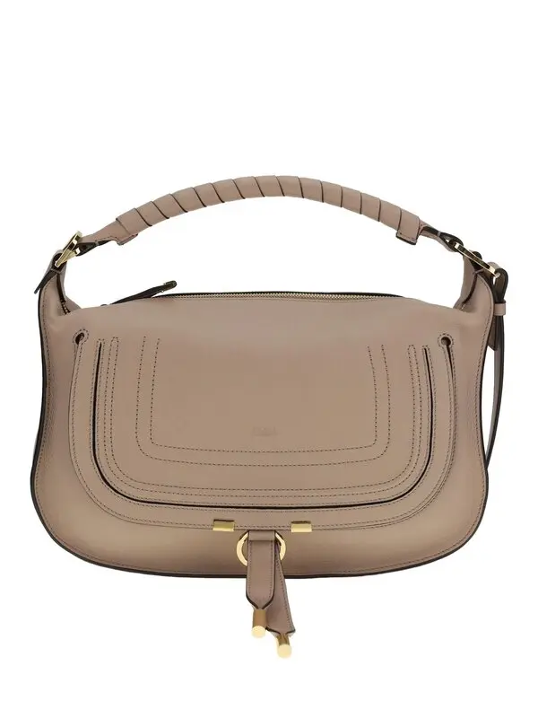 Chloé Marcie Small Shoulder Bag - Gray