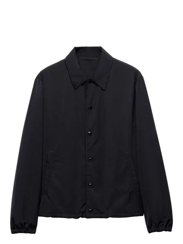 Prada Wool Caban Coat - Multicolor