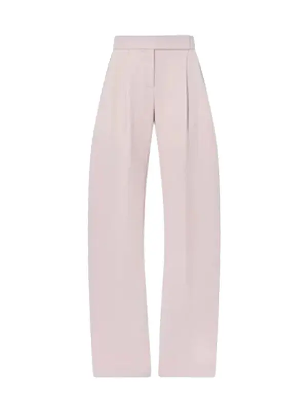Attico Wool Blend Tailored Pants - Pink