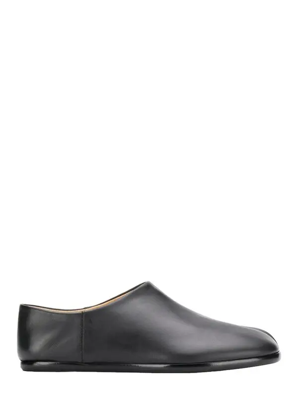 MAISON MARGIELA Leather Tabi Slip-on Loafers - Black